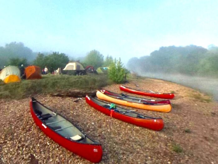 1-Nights River Camping With Overnight Kayak Rental | Bastrop River Co